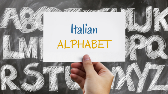 LEARN HOW TO SPELL YOUR NAME WITH THE ITALIAN ALPHABET!